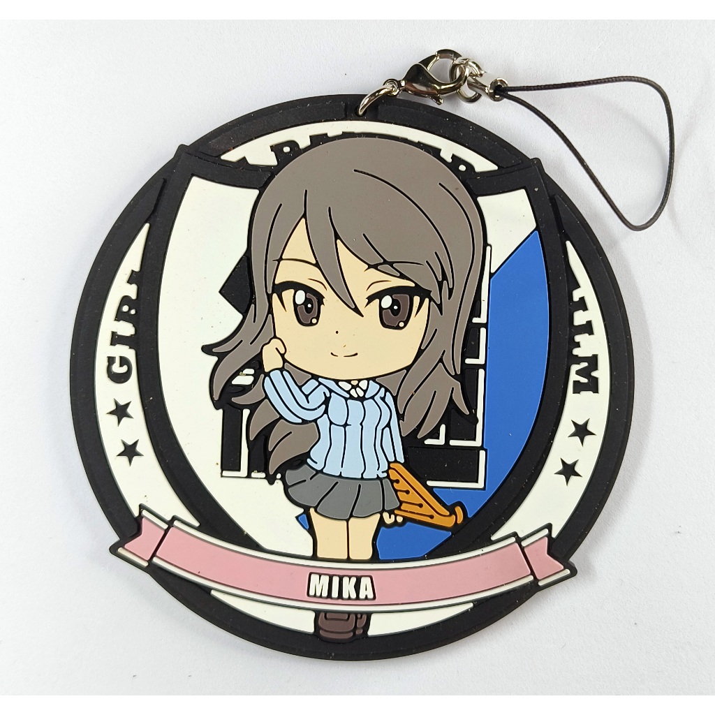 (เพิ่มของ) พวงกุญแจยาง girl und panzer สาวปิ๊ง! ซิ่งแทงค์ / ของแท้ ของ ...