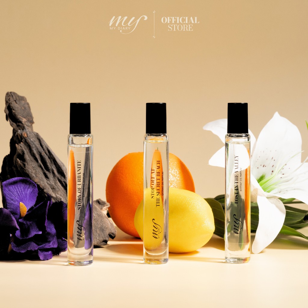 My Diary Extrait Perfume Oil มาย ไดอารี่ เอกซ์เทรต เพอร์ฟูม ออยล์ 3 ...