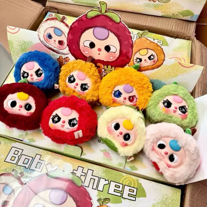 (ใช้โค้ด30%เหลือ 1,183)ยกบ๊อกซ์8จุ่ม📦 Baby Three V4 (เบบี้ทรี ผลไม้ ...