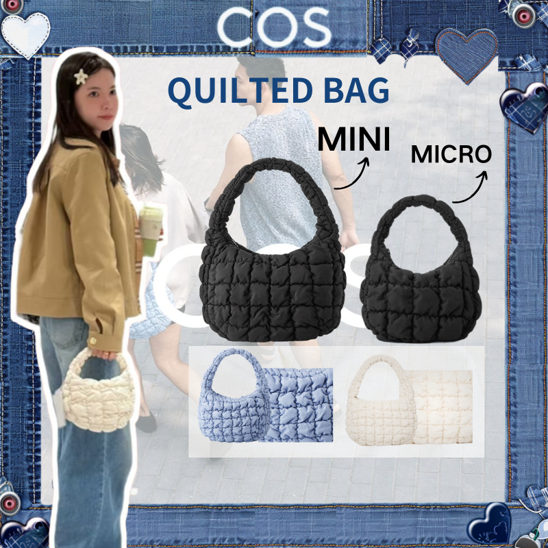 ☁ของแท้ COS Quilted Bag cos micro bag กระเป๋า cos mini quilted bag ...