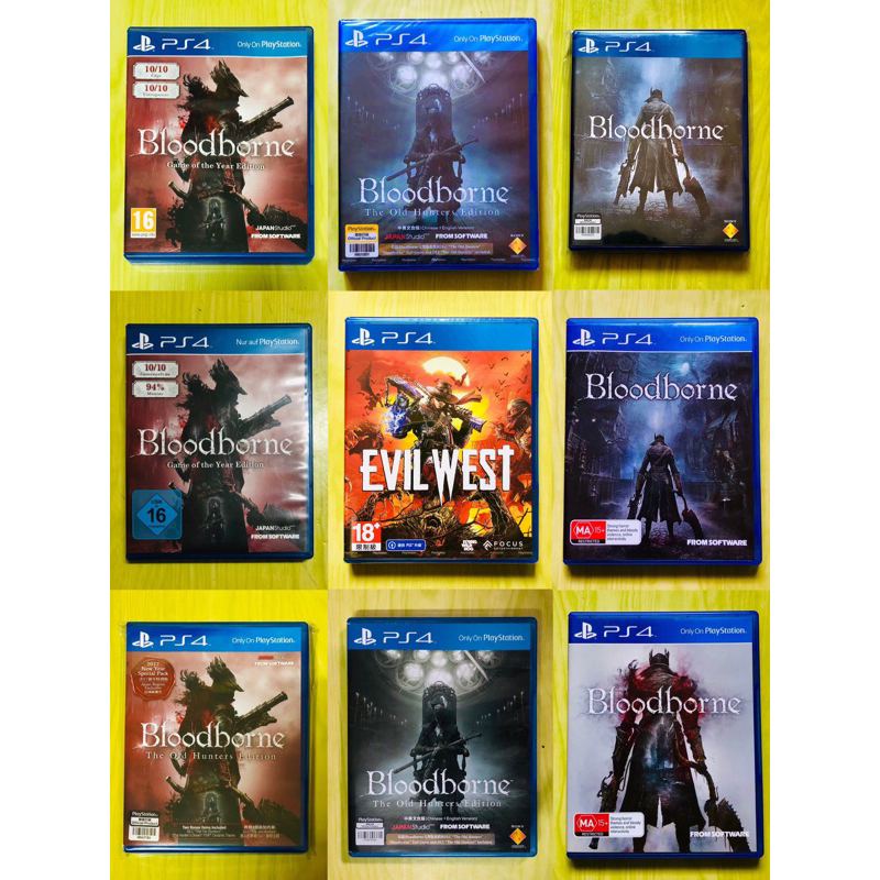 PS4 Games #2💈(Open World, Bloodborne,Evil West) | Shopee Thailand