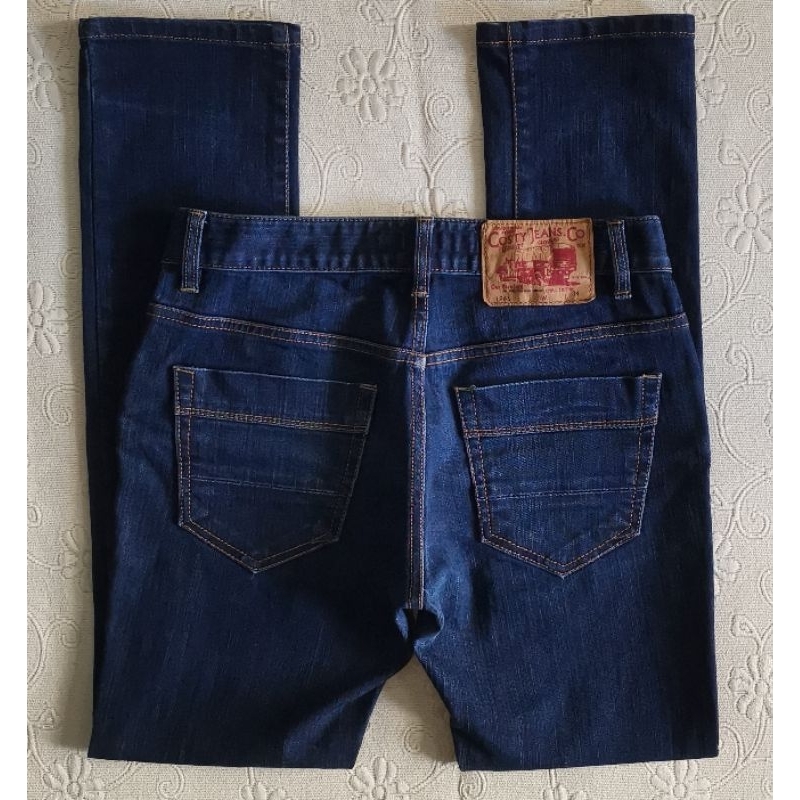 Costy Denim Jeans Made in Korea แบรนด์เกาหลีแท้ เอววัด จริง 30 นิ้ว ...