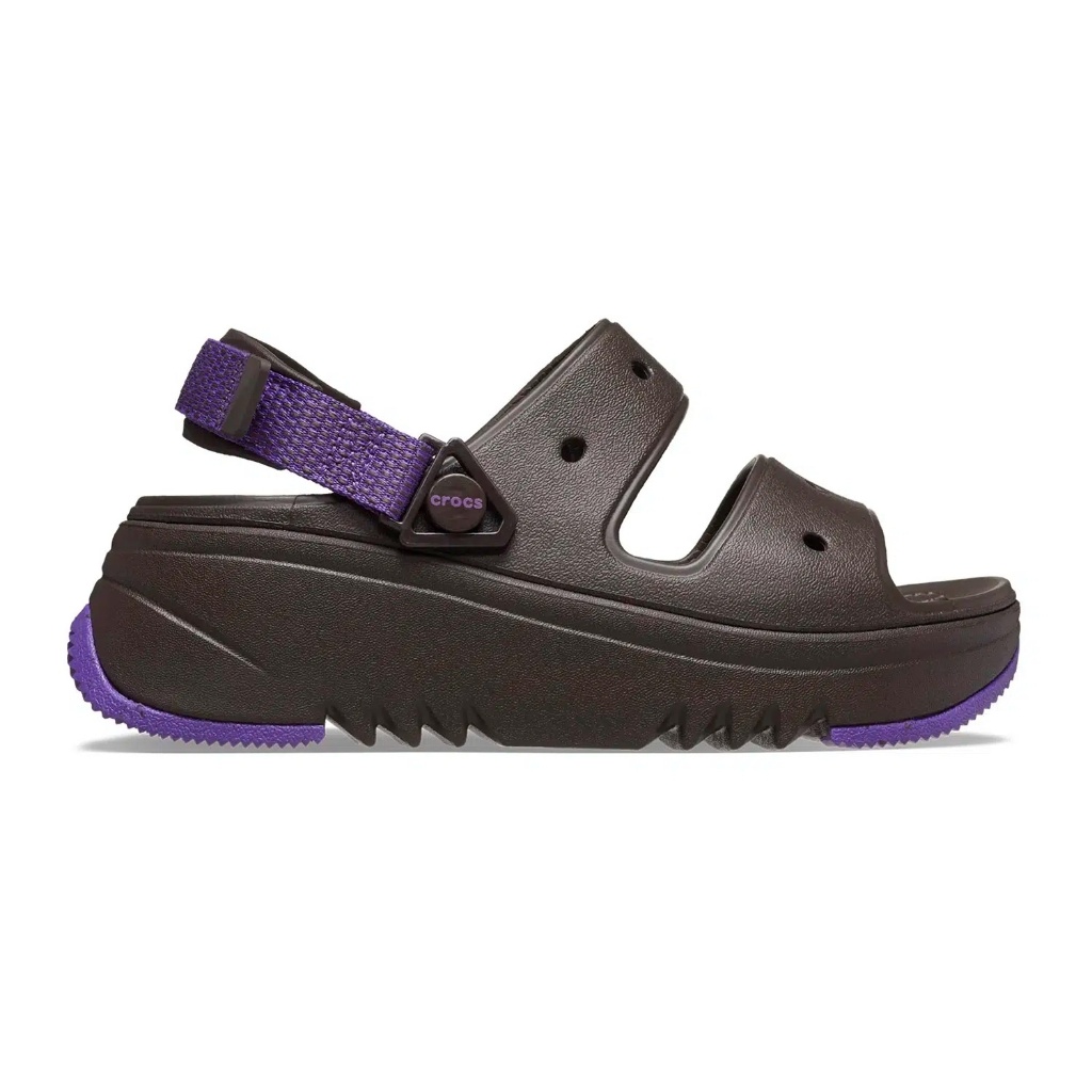 CROCS - Hiker Xscape Sandal | Espresso/Neon Purple (M10/W12) | Shopee ...