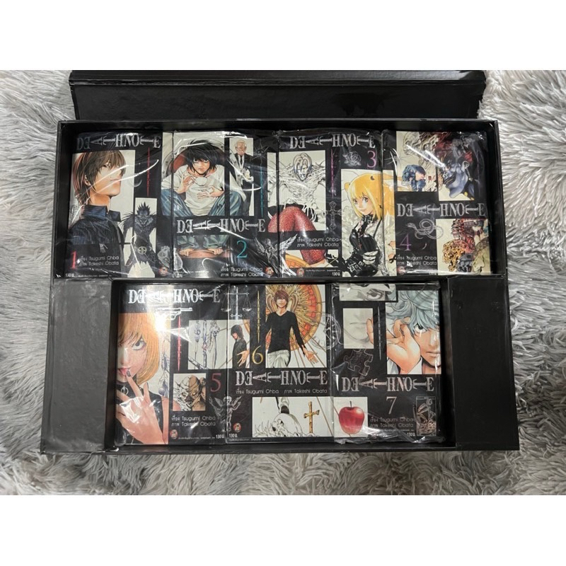เดธโน๊ต Death Note Pocket Edition Boxset + หนังสือ 1-7 ครบชุด | Shopee ...