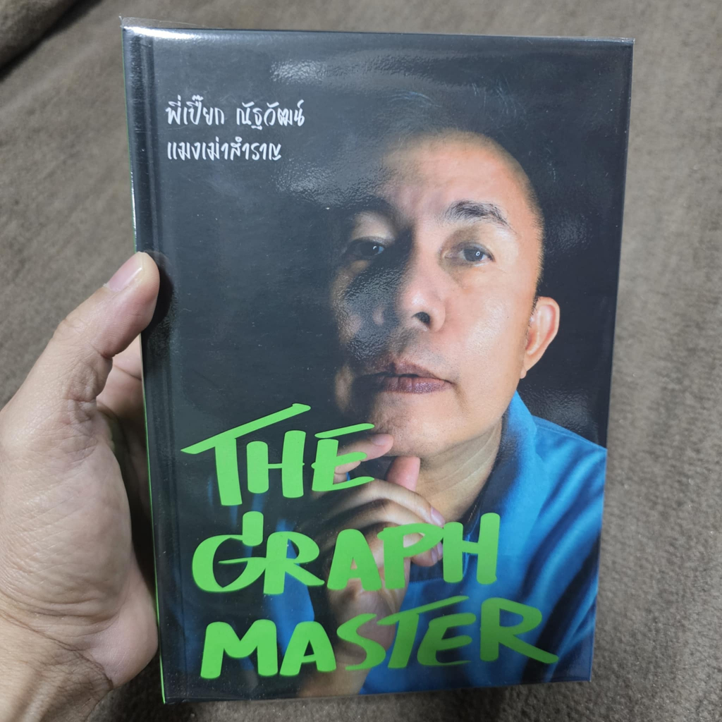 หนังสือ The Graph Master พี่เปี๊ยก แมงเม่าสำราญ เล่มล่าสุด ปี 2568 คุณกำลังสนใจอยากเรียนรู้ ...