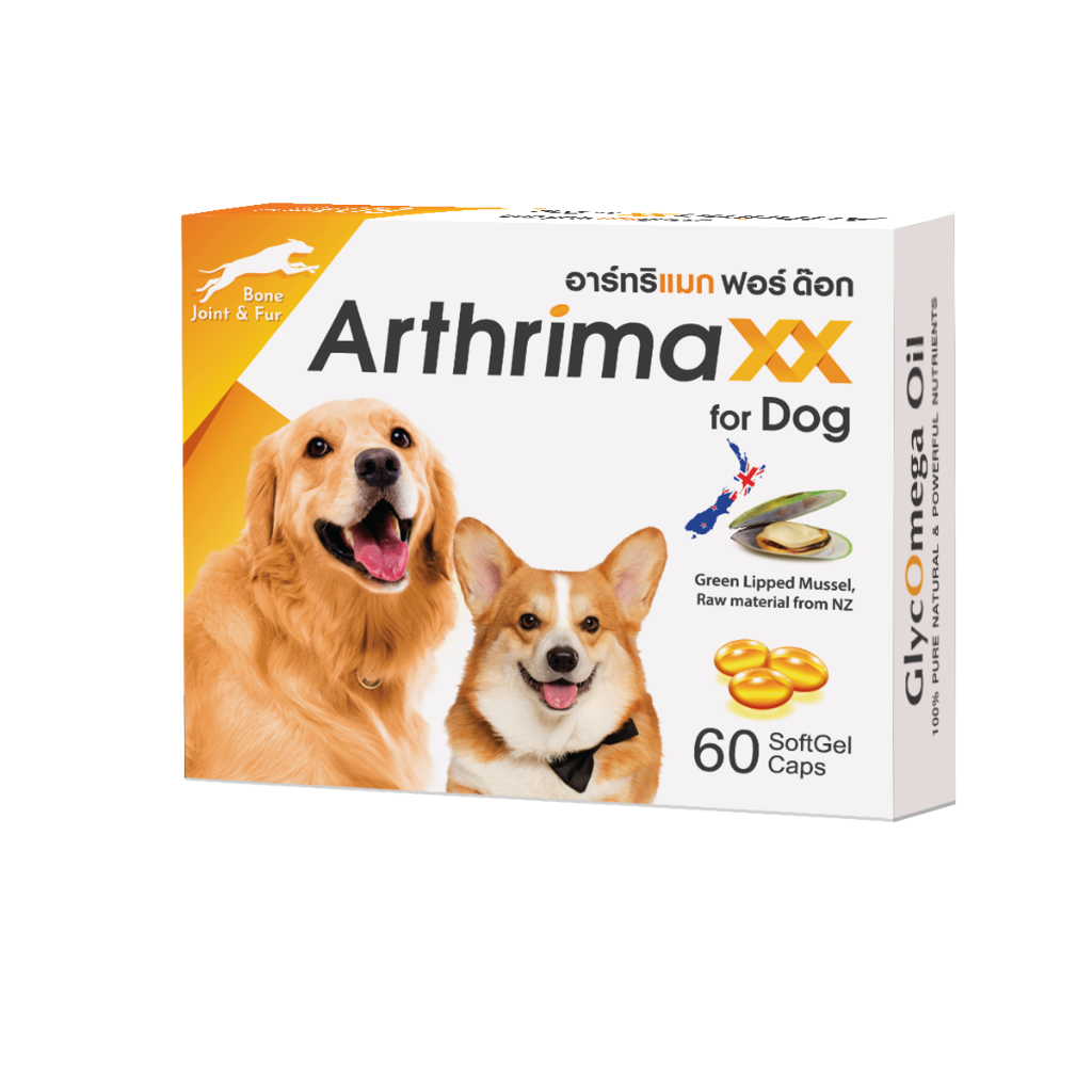 Arthrimaxx for Dog อาร์ทริแมก สุนัข อาหารเสริมน้ำมันหอยแมลงภู่ ...