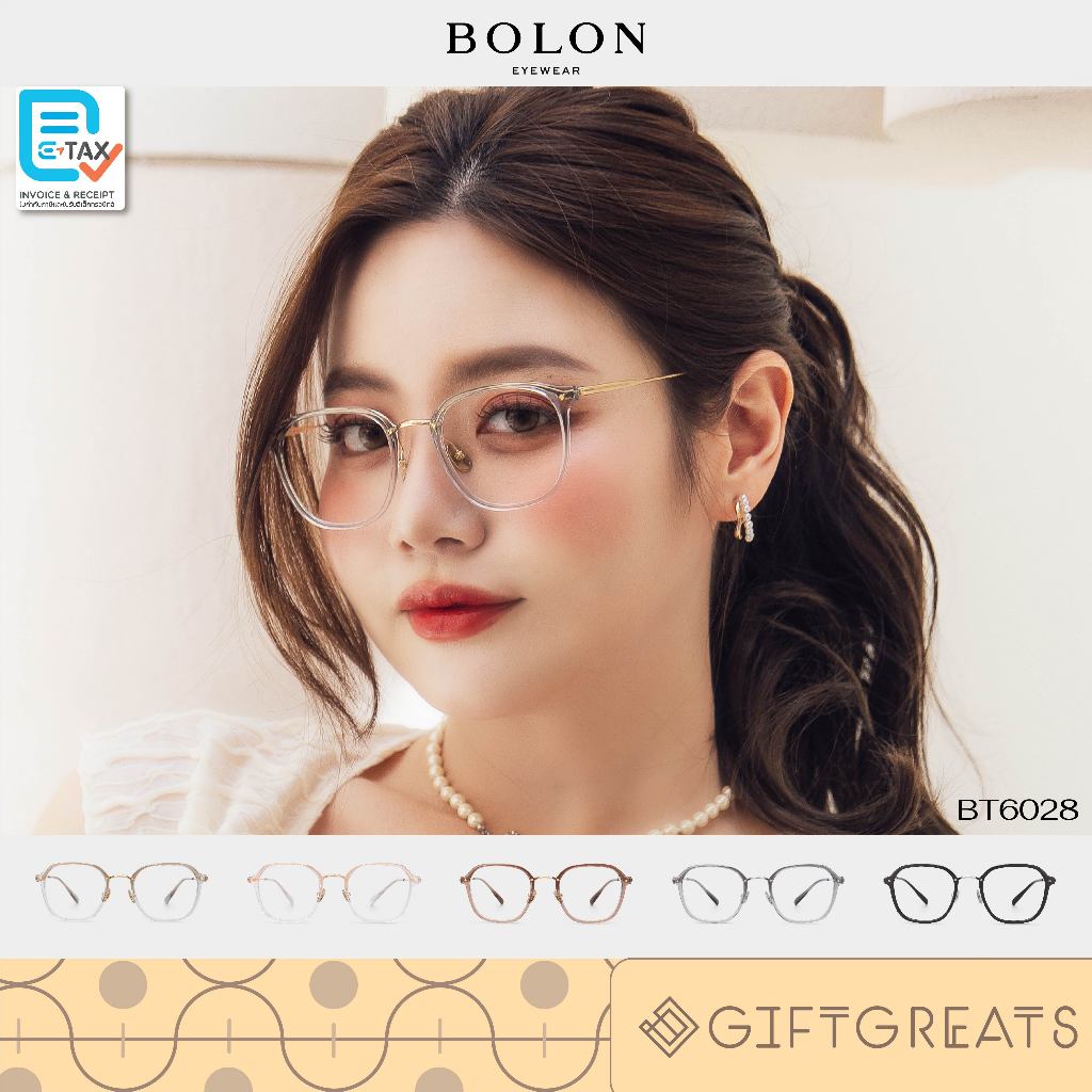 แว่นดาวโอเกะ‼ BOLON Lima BT6028 - SS24 กรอบแว่นตา โบลอน giftgreats ...