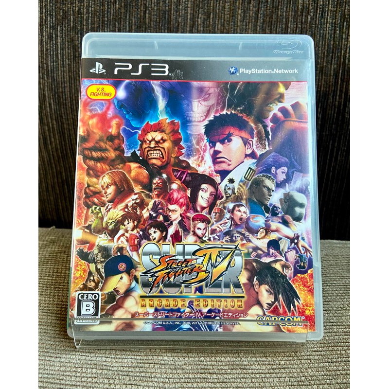 แผ่นเกมส์ PS3 (PlayStation 3) เกมส์ Street Fighter 4 Arcdde Edition ...