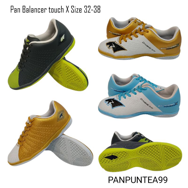 Pan Balancer Touch X 2024 Futsal รองเท้าฟุตซอลเด็กแพน PF143B | Shopee ...
