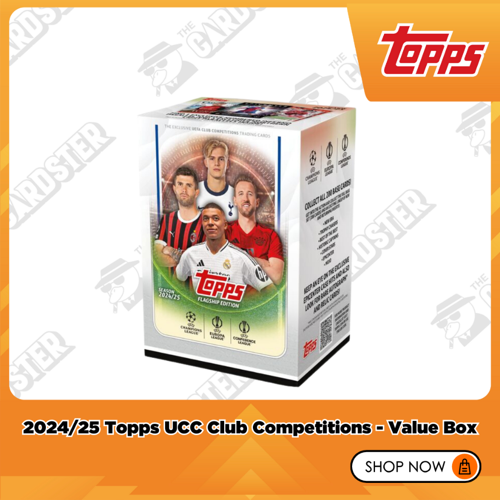 [พร้อมส่ง] 2024/25 Topps UCC Club Competitions - Value Box ห้ามพลาด!!! | Shopee Thailand