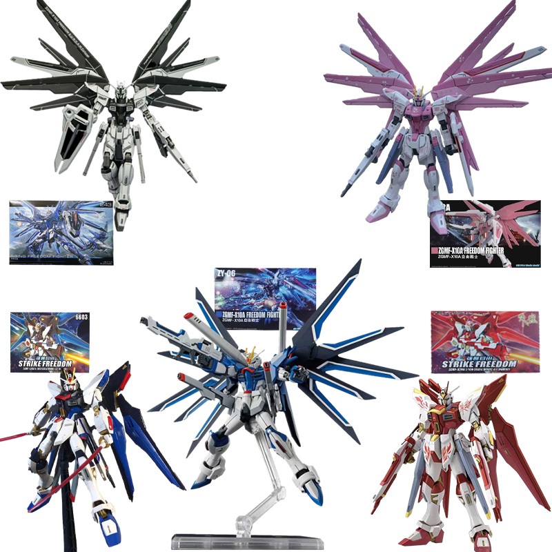 XFS hg rising freedom gundam 1/144 decal model โมเดลตัวต่อ กันดั้ม ...