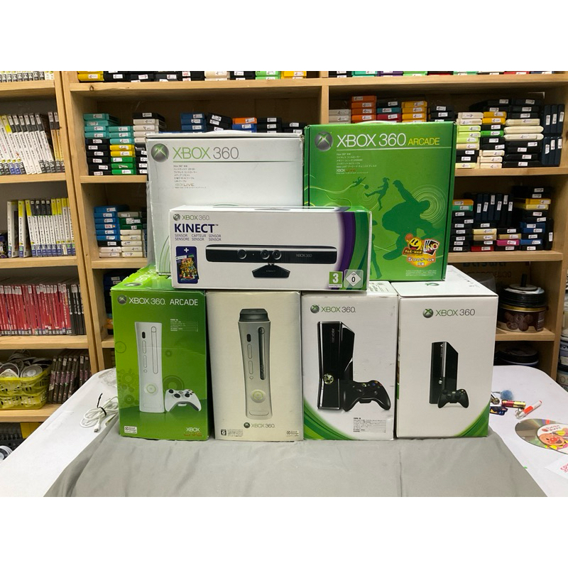 เครื่อง Xbox 360 Xenon Falcon Jasper Super slim S E ครบชุด เอ็กซ์บ็อกซ์ ...