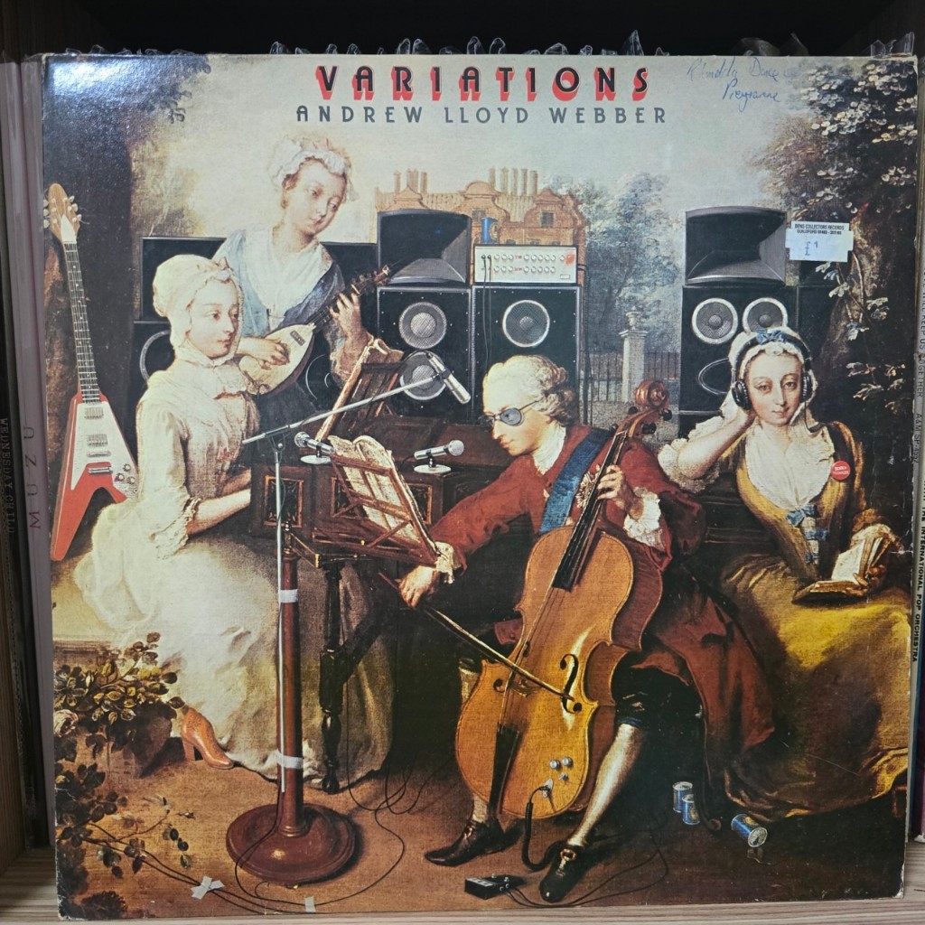 [ร้านค้าจัดส่งไว] แผ่นเสียง Andrew Lloyd Webber : Variations 1LP Vinyl ...