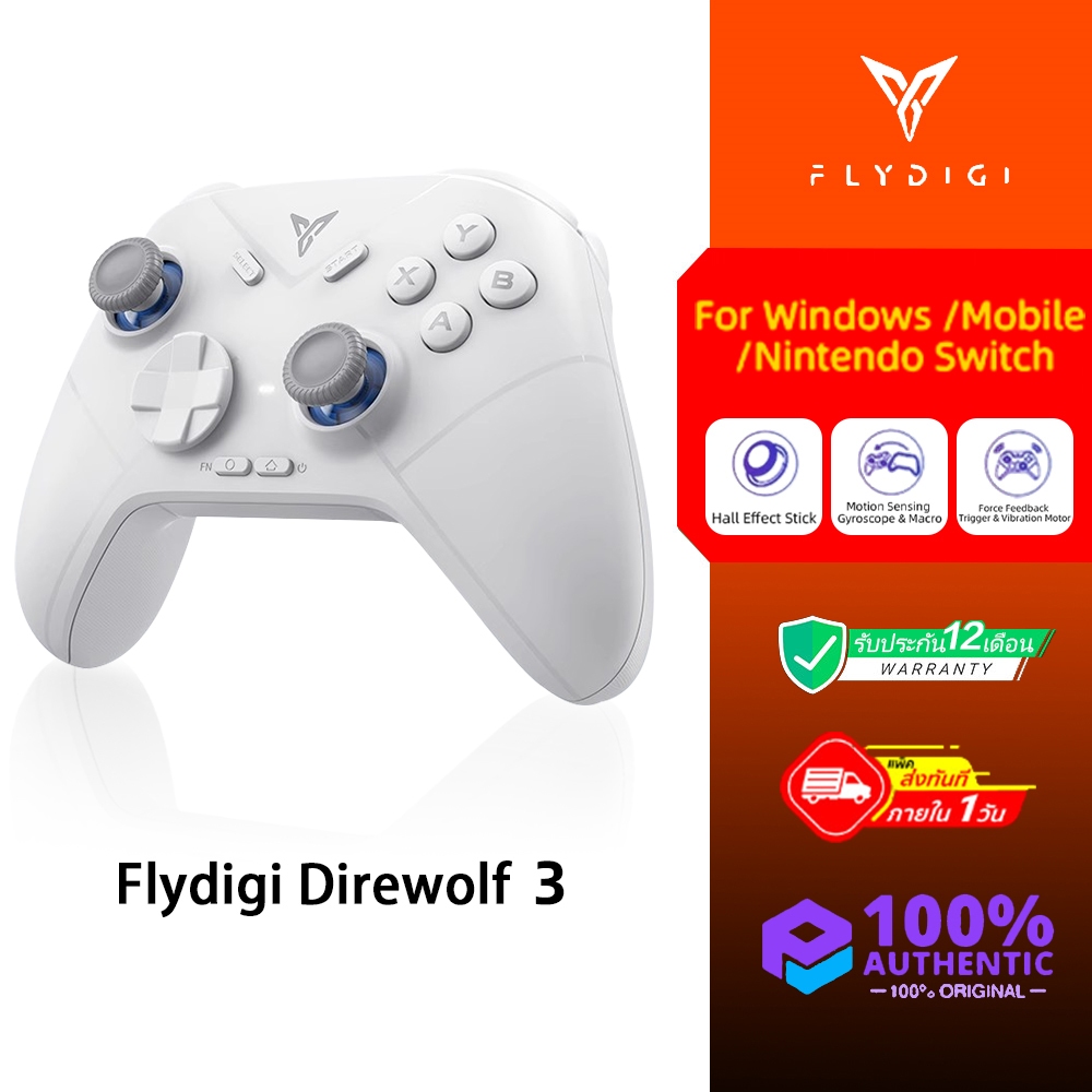 Flydigi Direwolf 3 จอยเกมส์ Multi-Platform Controller รองรับ Android, PC, Steam, Nintendo，Switch ...
