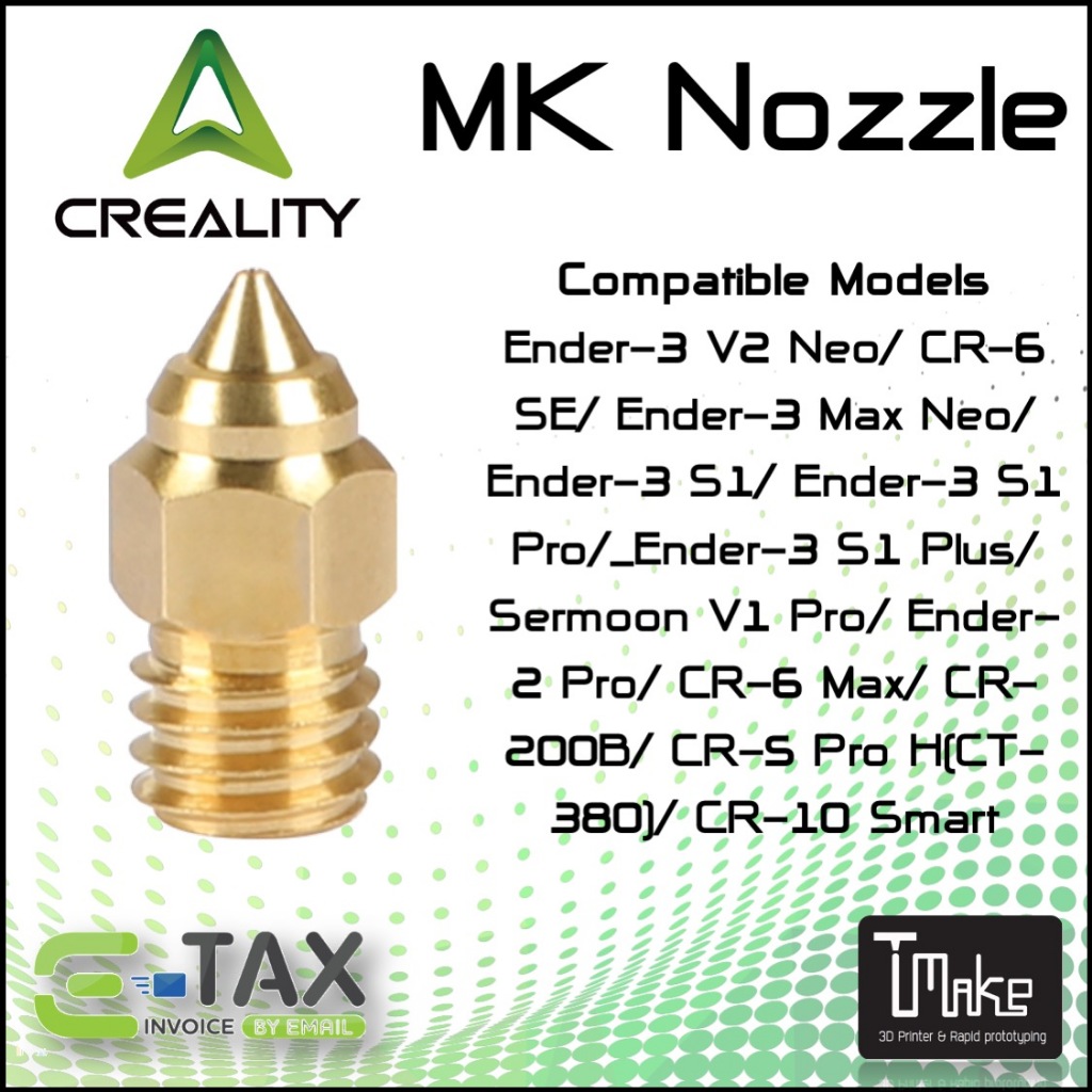Creality MK Nozzle for Ender-3 V2 Neo/ CR-6 SE/ Ender-3 Max Neo/ Ender ...