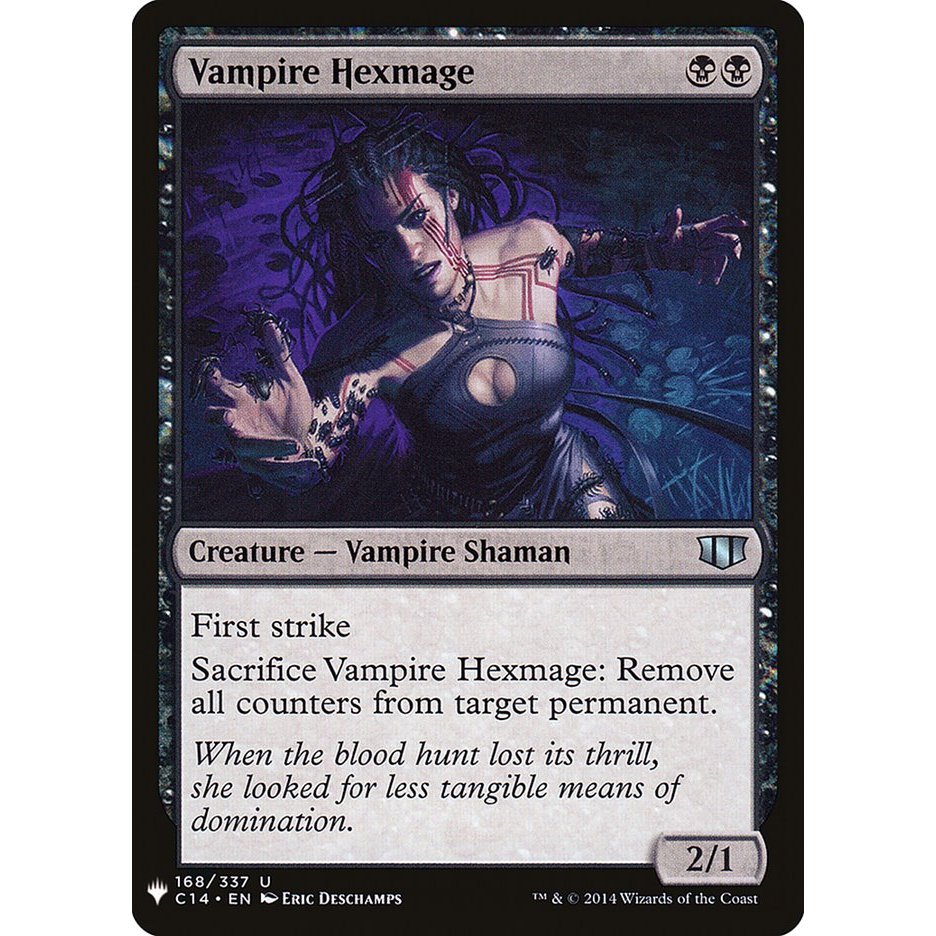 Vampire Hexmage The List การ์ด Magic the Gathering [MTG] ของแท้ ...