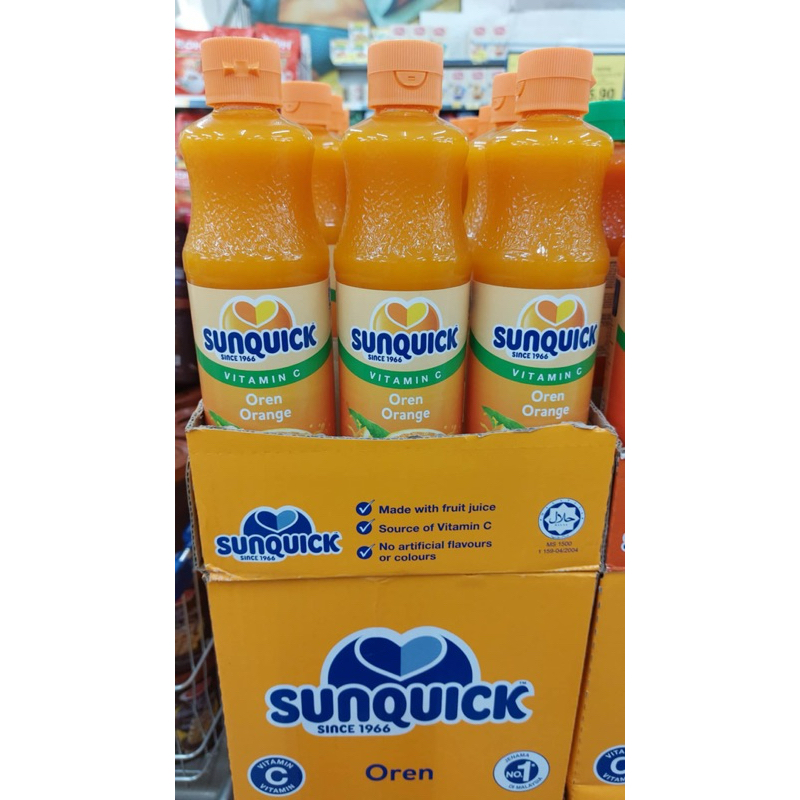 น้ำส้มเข้มข้น SUNQUICK ฝาส้ม700ML | Shopee Thailand