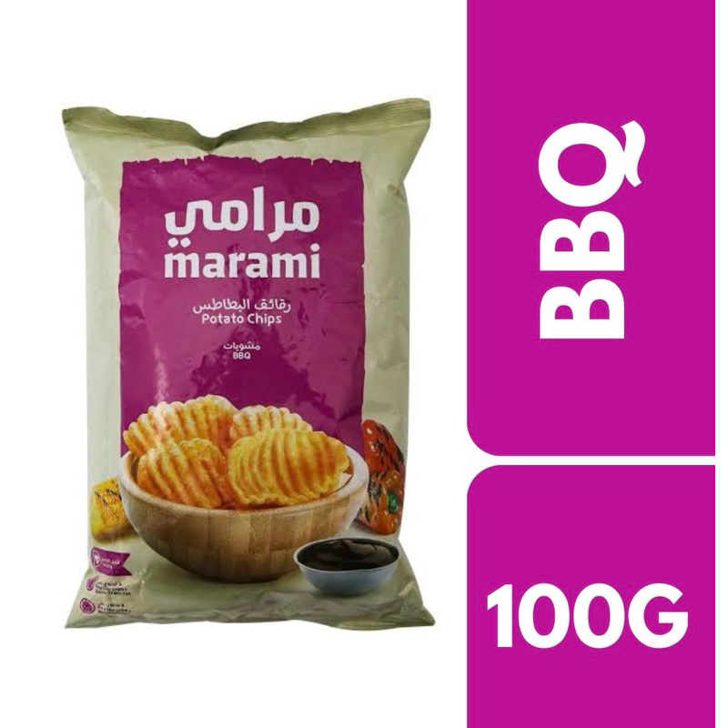 Marami Potato Chips Bbq 100g++ มารามิ มันฝรั่งทอด รสบาบีคิว 100กรัม ...