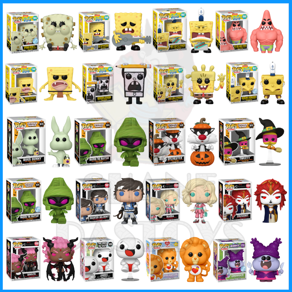 {PRE-ORDER} Funko Pop! ANIMATION : SpongeBob SquarePants, Looney Tunes ...
