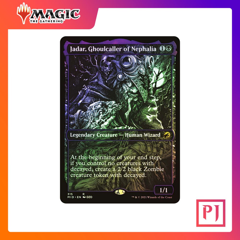 [MTG] Jadar, Ghoulcaller of Nephalia (Showcase) [MID] [BLACK] [RARE ...