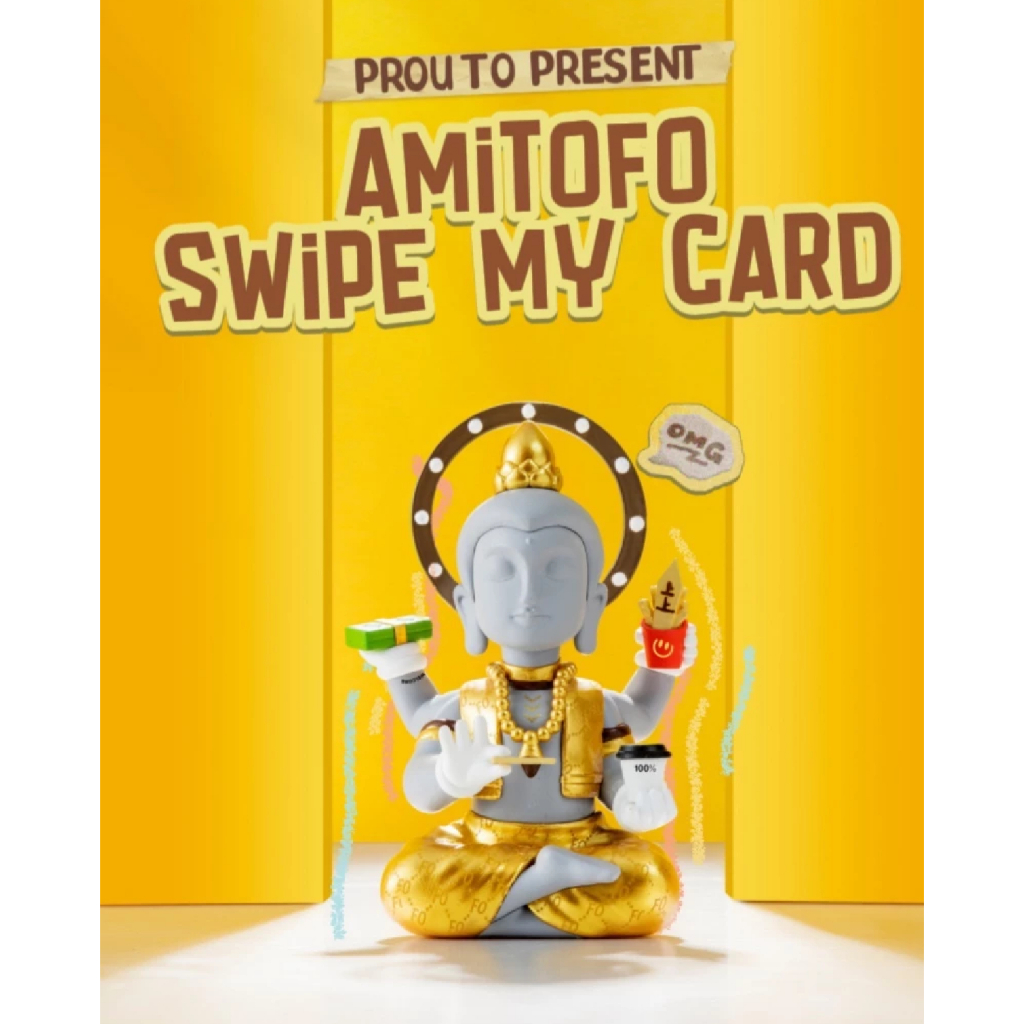 Amitofo Swipe My Card Limited Edition Figure ของแท้ มือ 1 พร้อมส่งจาก ...