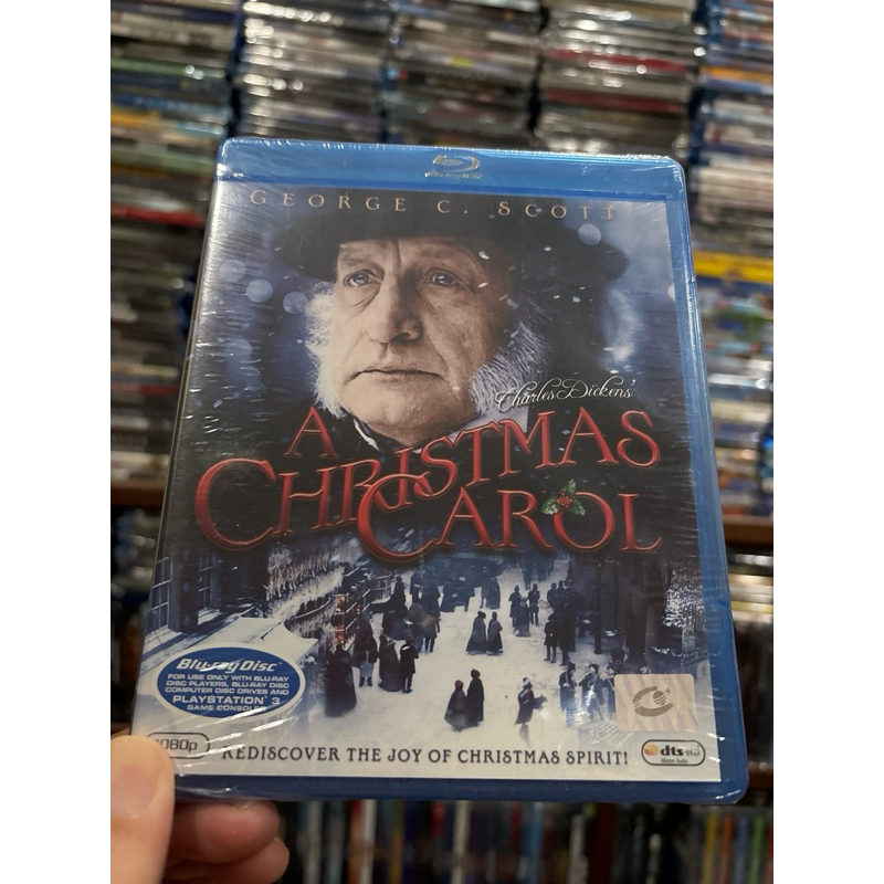 A Christmas Carol ( George C. Scott ) Blu-ray แท้ บรรยายไทย | Shopee ...