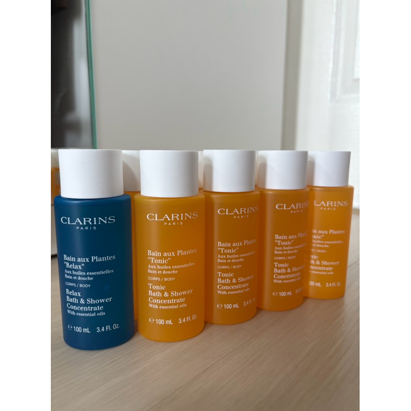 Clarins Tonic Bath & Shower Concentrate With Essential Oils 30ml ...