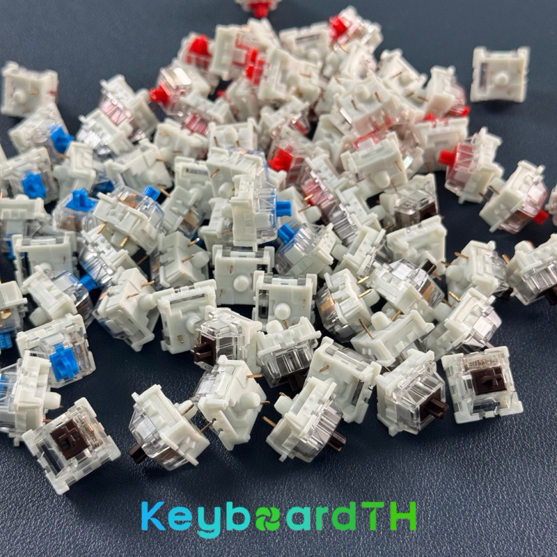 สวิทซ์ คีย์บอร์ด Outemu Switch Mechanical Keyboard Switch แดง น้ำเงิน ...