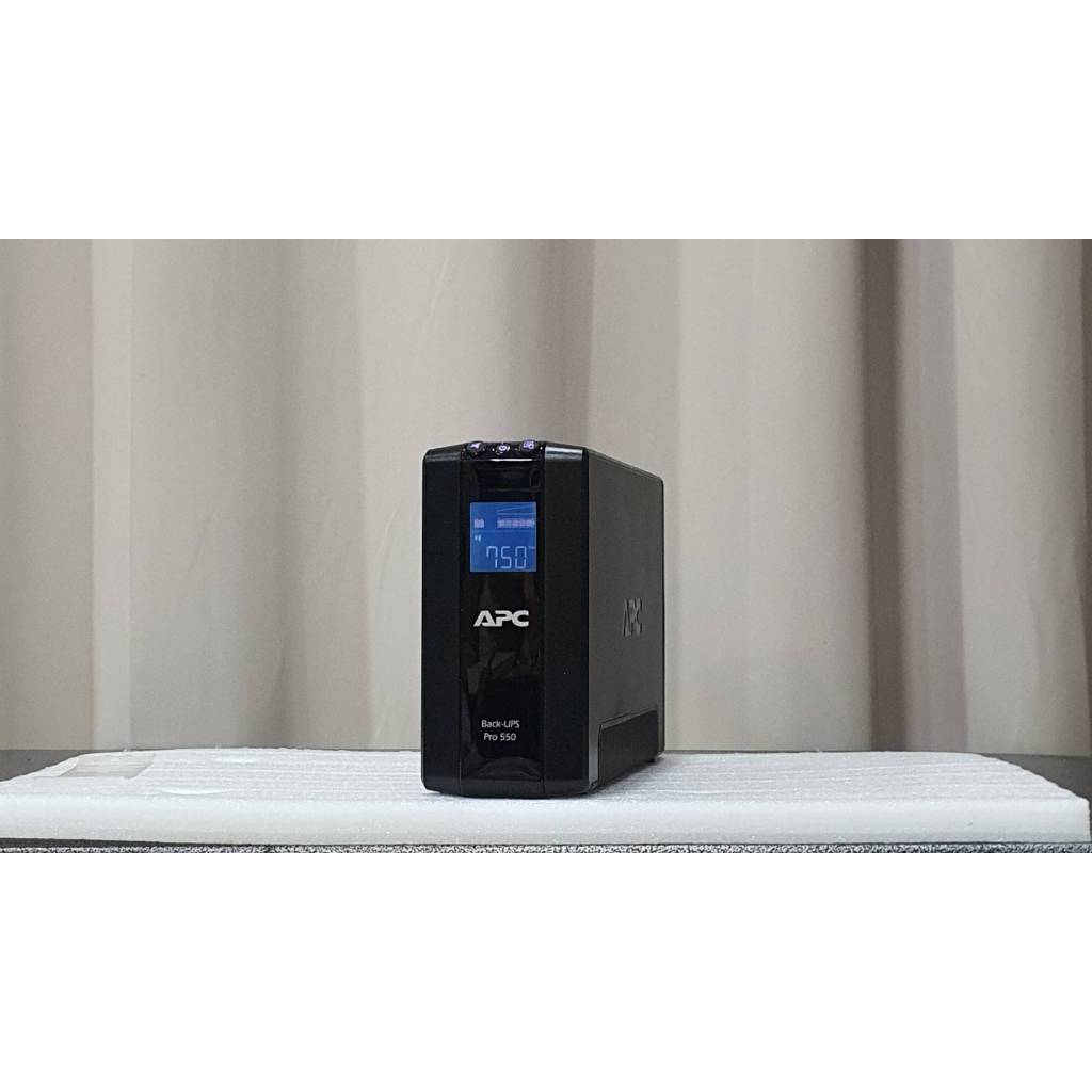 เครื่องสำรองไฟ APC Power-Saving Back-UPS Pro 550, 550VA, LCD แบตใหม่ ...