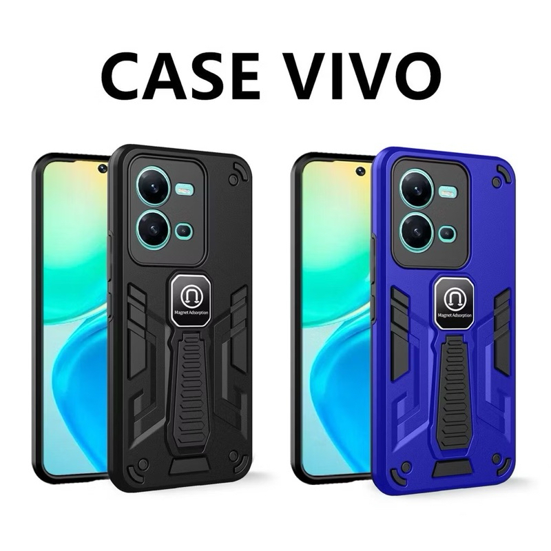 เคส Vivo V40 V40pro V30 V30pro V30E V29E V29 V27 V27pro V25 V23 V21 เคสวีโว่ แม่เหล็กหุ่นยนต์ มี ...