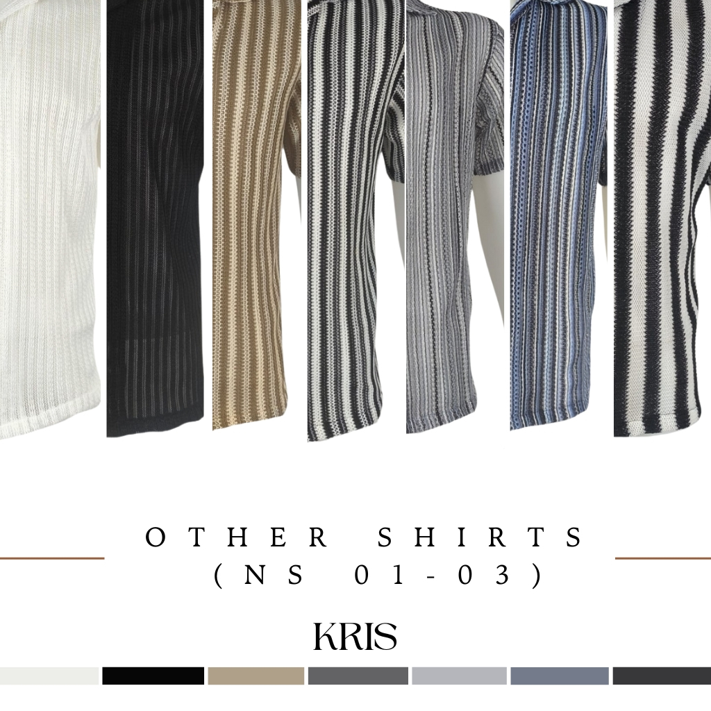 KRIS, CROTCHET SHIRTS (NS 01-03) เสื้อโครเชต์ (NS 01-03), MADE IN ...