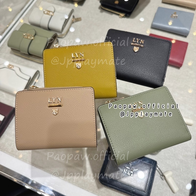 LYN กระเป๋าสตางค์ LYN รุ่น Double Zip Short Wallet : LL25CWS803 แท้จากช ...