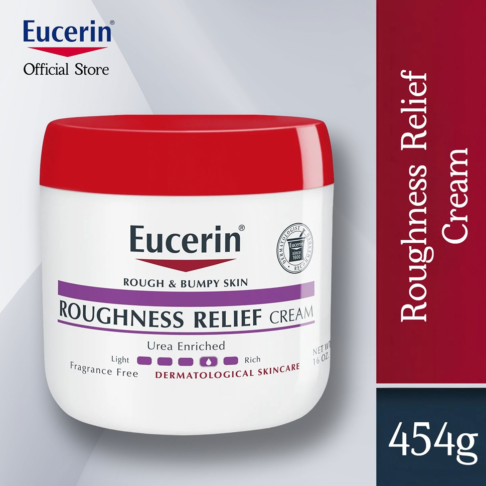 Eucerin Roughness Relief Cream Fragrance Free 454g ยูเซอริน บอดี้โลชั่น ...