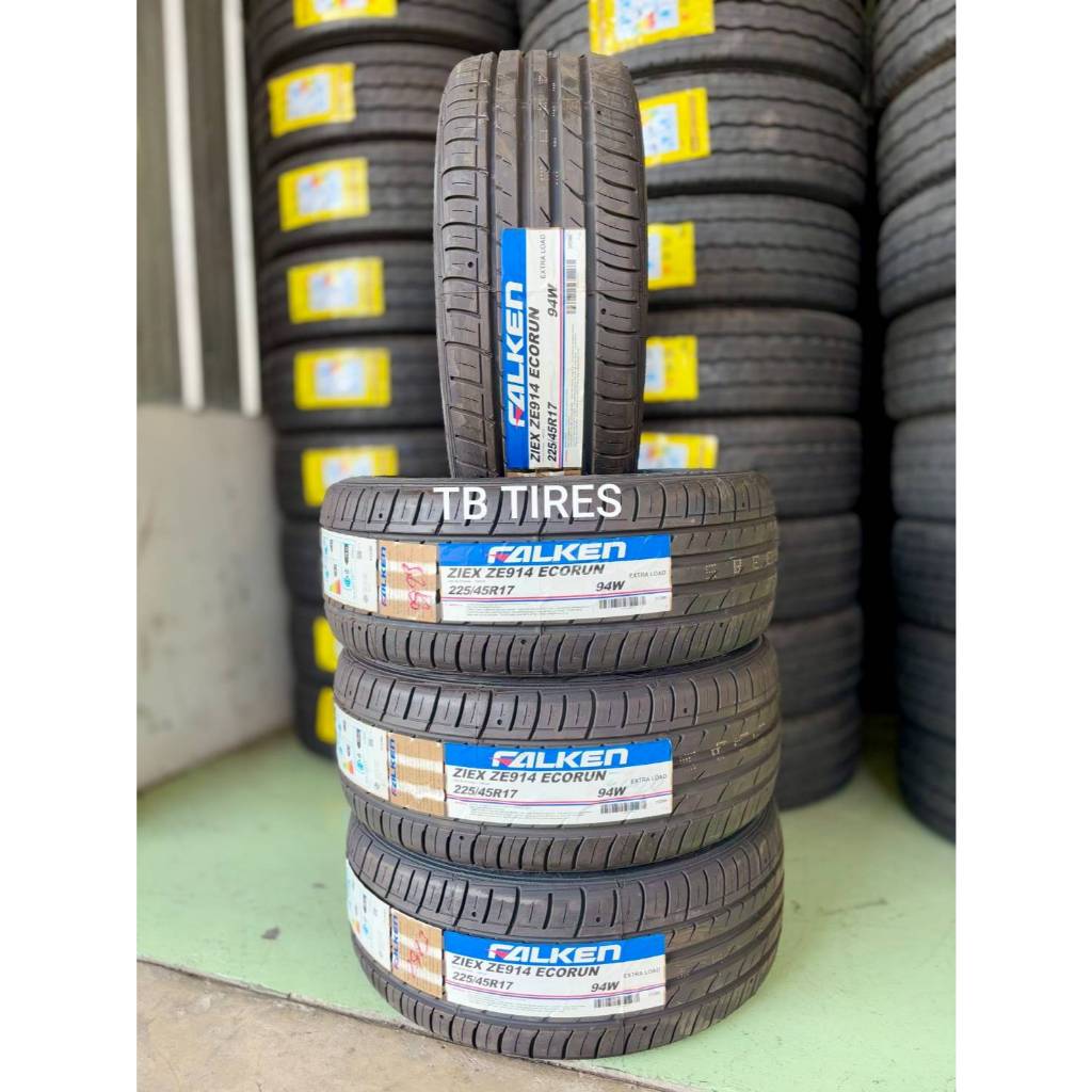 ยางรถยนต์ 225/45R17 94W XL ZE914 ECORUN FALKEN (ยางใหม่ค้างปี 2023) | Shopee Thailand