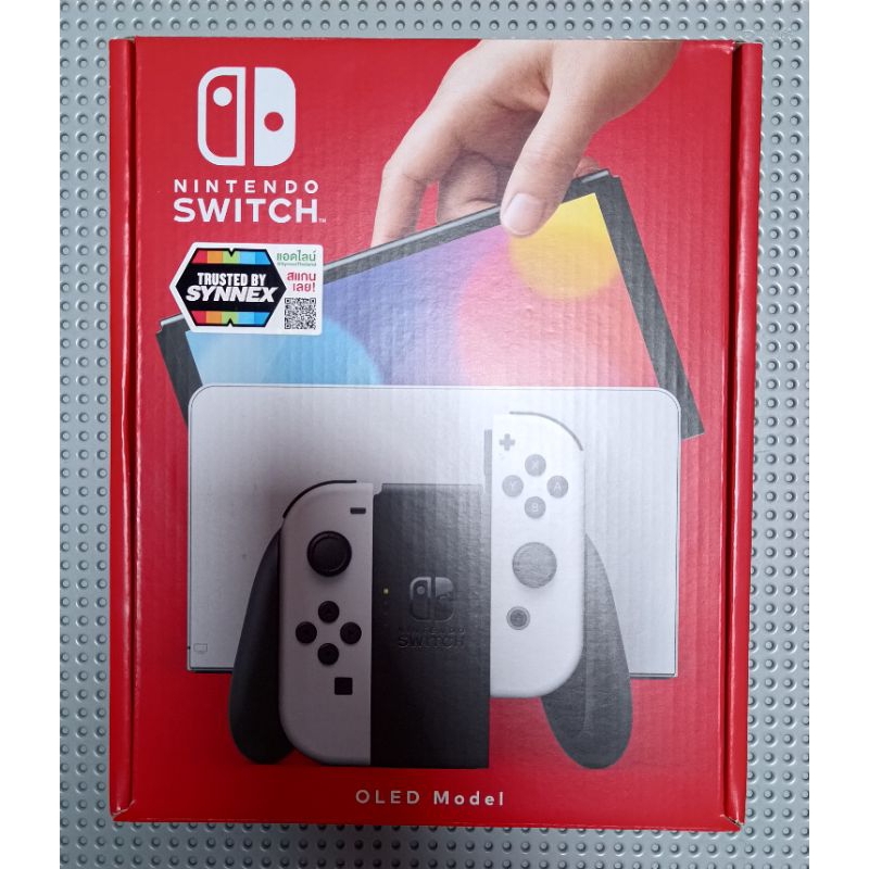 NINTENDO SWITCH OLED (มือ2) : สีขาว อุปกรณ์แท้ครบกล่อง มีประกันSYNNEX เหลือถึง 18/12/2568 ...