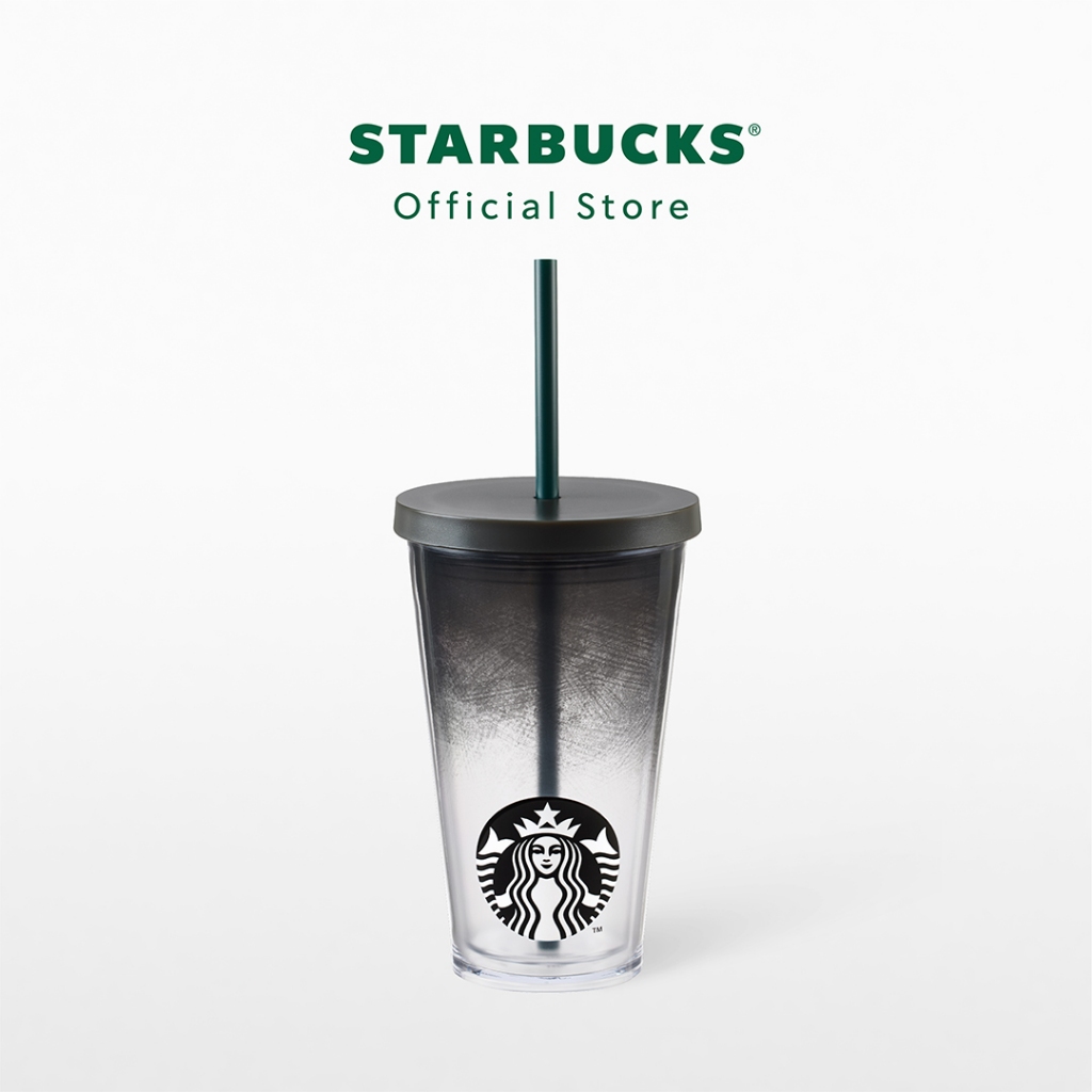 Starbucks Charcoal Gradient Cold Cup 16oz. ทัมเบลอร์สตาร์บัคส์พลาสติก ...