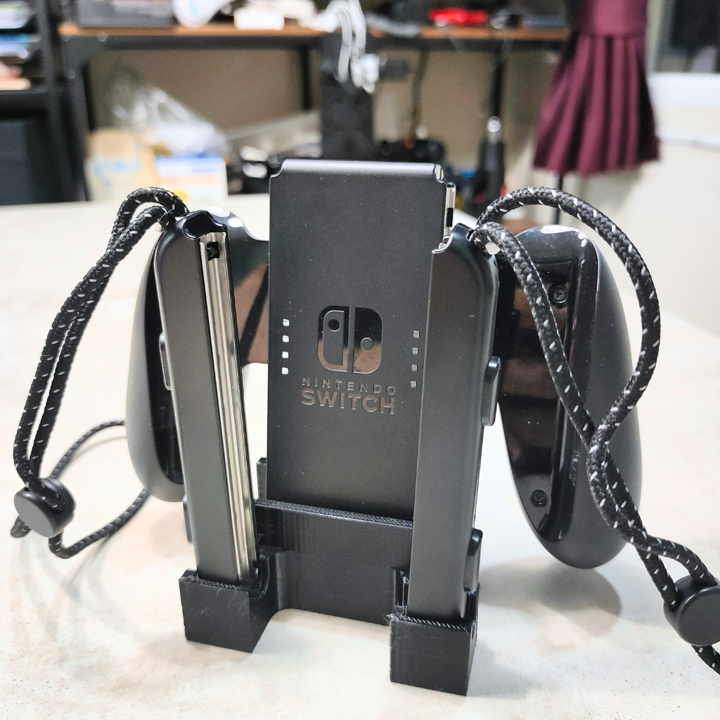Nintendo switch organizer ขาตั้งกริปและสายรัด Nintendo Switch [3D Print ...