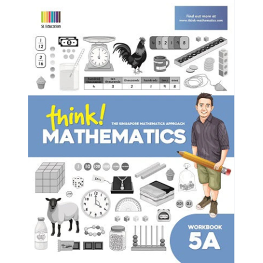think! Mathematics Primary Workbook 5A *****หนังสือสภาพ 80%****จำหน่าย ...