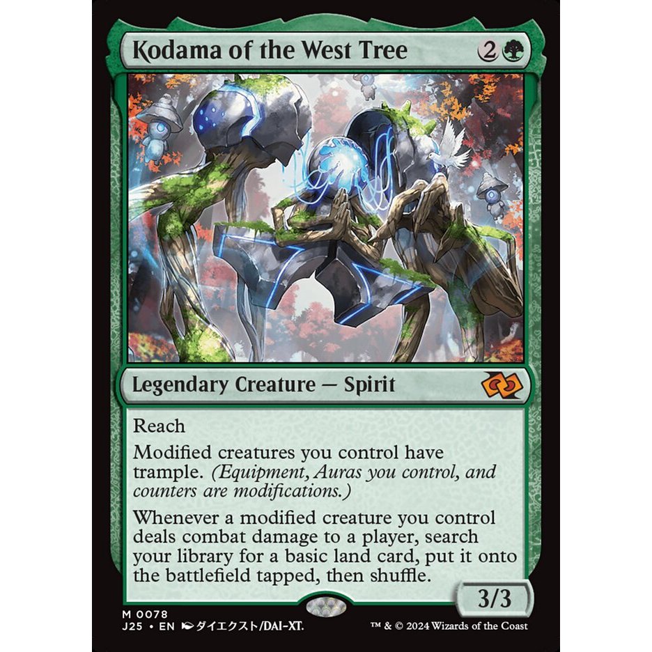Kodama of the West Tree J25 Foundations Jumpstart การ์ด Magic the ...