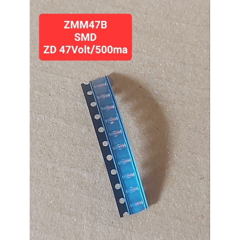 ZMM47B ซีเนอ(SMD) 47Volt/500ma Iz=5mA(ห่อละ10ตัว)(ราคาห่อละ) | Shopee ...