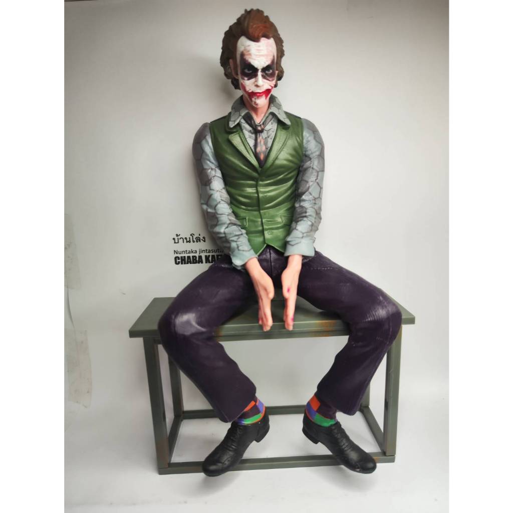 (แท้/มือ2) DC Batman The Dark Knight Figure Heath Ledger The Joker Mask ...