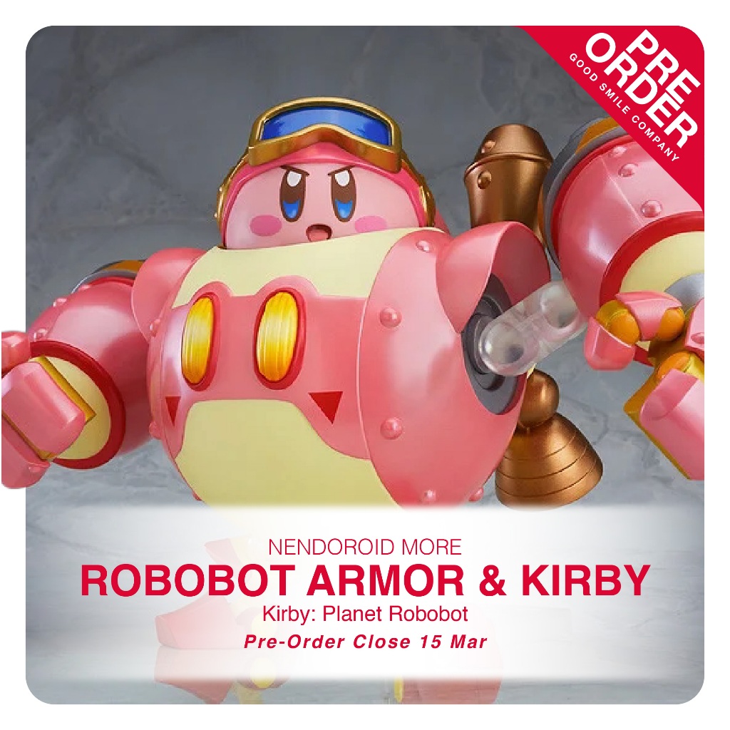 [PreOrder] Nendoroid More - Kirby: Planet Robobot_Robobot Armor & Kirby ...