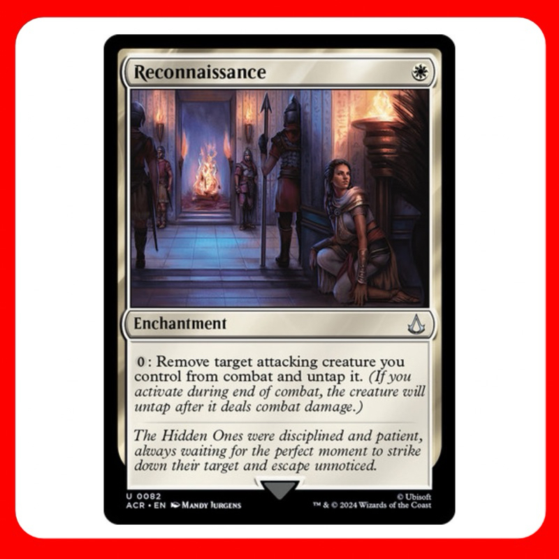 [MTG] Reconnaissance [ACR] [WHITE] [UNCOM] [NORMAL] [ENG] (การ์ดเมจิค ...