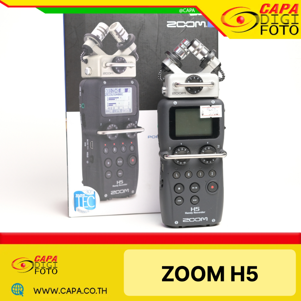 [USED] Zoom H5 4 Track Portable Recorder with Box YC | Shopee Thailand