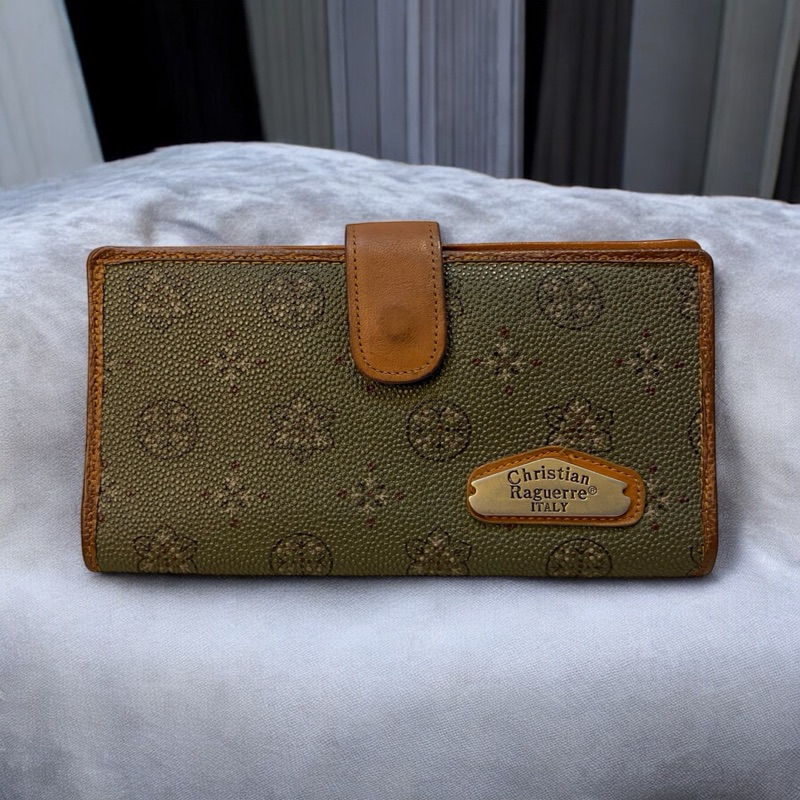 Christian Raguerre Italy กระเป๋าสตางค์ แบรนด์แท้หนังแท้ นำเข้า | Shopee ...