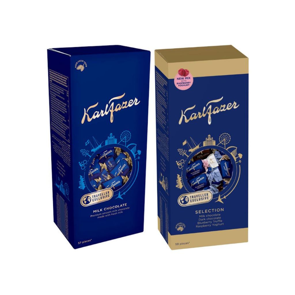 Gift Box Karl Fazer Chocolate 420g ช็อกโกแลตจากประเทศฟินแลนด์ มี 2 ...