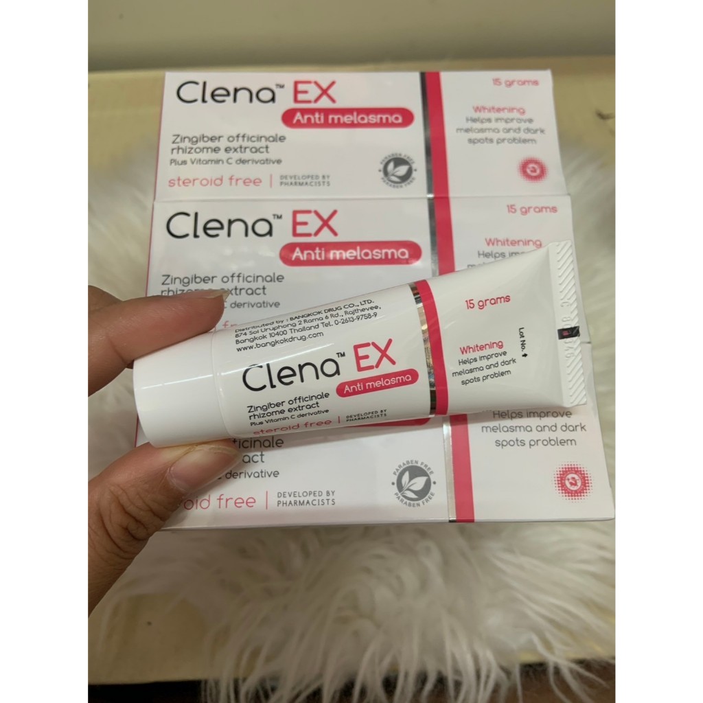 Clena Ex คลีนา เอ็กซ์ Anti melasma ขนาด 15 กรัม (สารสกัดธรรมชาติ) ปรับ ...