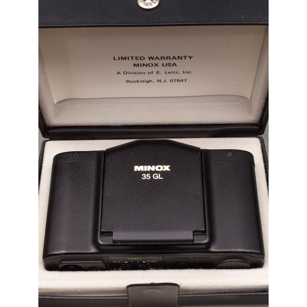 กล้องฟิล์ม MINOX GL กล่องใบครบ (สภาพมินต์) Made in Germany | Shopee ...