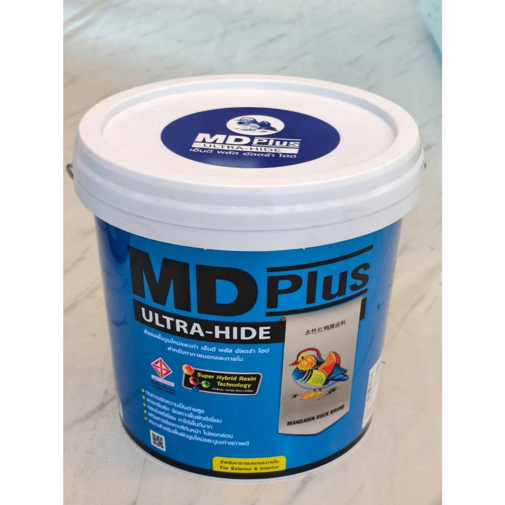 รองพื้นปูนใหม่และเก่า สูตรน้ำ สีขาว TOA MD Plus ขนาด 8.75 ลิตร หรือ 2.5 แกลลอน | Shopee Thailand