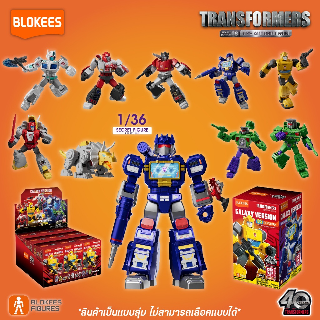 BLOKEES Transformers Model Kit (Blind box)Galaxy Version03 The Autobot ...